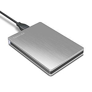 Toshiba Canvio Slim II 500GB Portable External Hard Drive for Mac (HDTD205XSMDA)