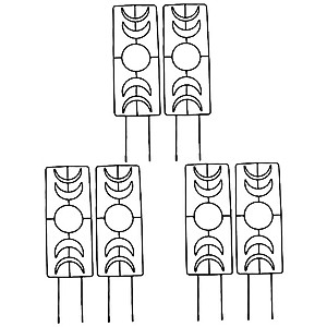 YARNOW 6 Pcs Cucamelon Plants Floral Vines Green Roses Trellis for Climbing Plants Outdoor Plant Vine Trellis Plant Grow Potted Plants Climbing Holder Orchid Climbing Rack Garden Supplies