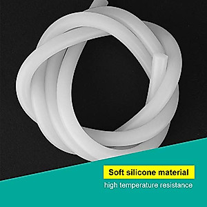 Silicone Tubing, 9.5mm Soft Silicone Bending Insert Tube for 10x14mm Acrylic Water-Cooled Pipe, Hot Bending Processing Accessory