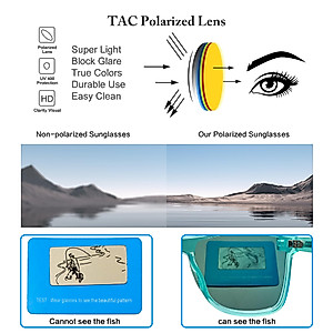 Jefoo Polarized Sunglasses Men Trendy Mirrored shades Women Reflective Sun Glasses UV Protection