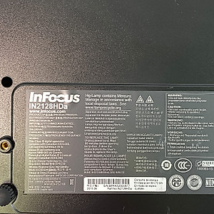 InFocus IN2128HDa 3D Ready DLP Projector, 3500 lm - 1920 x 1080 HD - 15000:1 - HDMI - USB - VGA In - Ethernet - Speaker - Black Color (InfocusIN2128HDa ) by InFocus