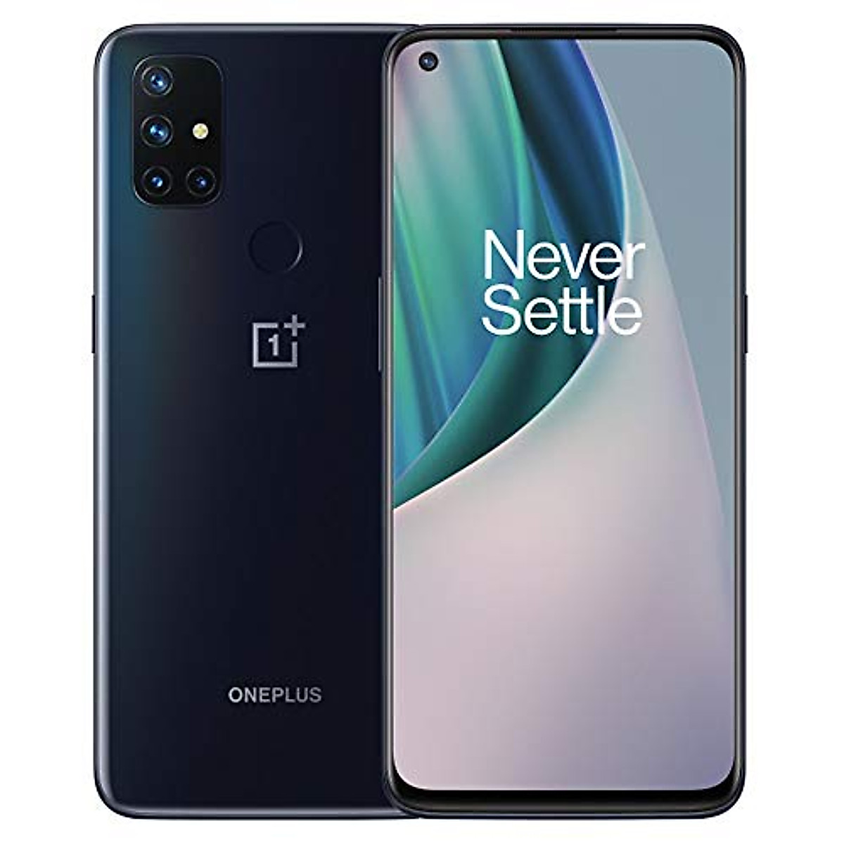 Unlocked OnePlus Nord N10 5G - 128GB - Midnight Ice - BE2026 (Renewed)