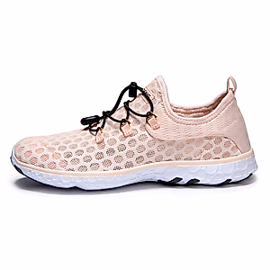 MOERDENG Women's Quick Drying Water Shoes Lightweight Aqua Shoes for Sports Outdoor Beach Pool Exercise