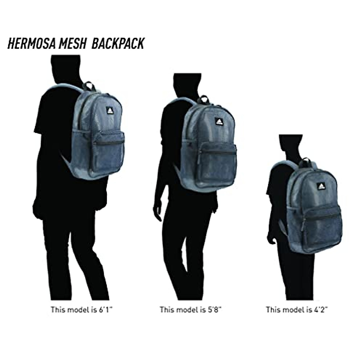 adidas Unisex Hermosa II Mesh Backpack, Core Camo Legacy Green, One Size