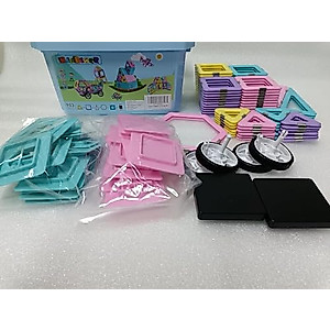 MAGBLOCK Magnetic Building Blocks Set, Upgraded Magnetic Tiles Toys for 3 4 5 6 7 8+ Year Old Girls, 103pcs Magnet Toys for Toddlers Boys and Girls 3-5