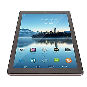 Tablet, Kids Tablet IPS Screen 5G WiFi Dual Band EU Standard 100-240V 10in Dual Camera for Entertainment (EU Plug)