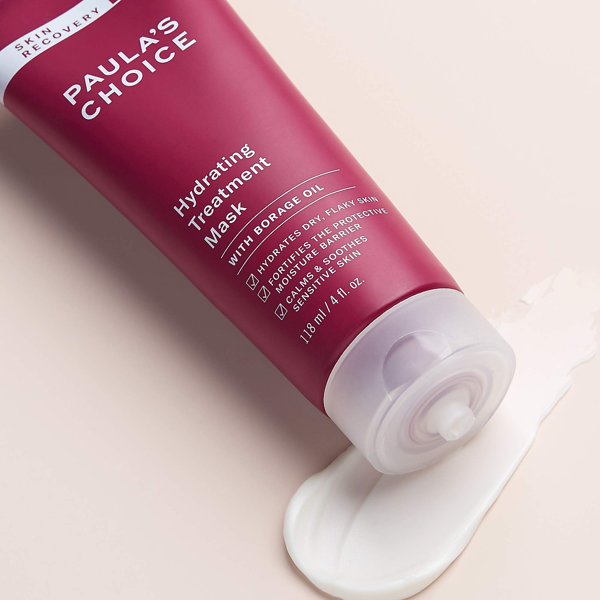 Paula's Choice SKIN RECOVERY Hydrating Treatment Facial Mask, 4 Ounce Bottle, for Extra Dry Skin