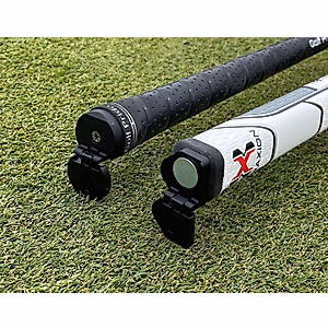 Golf Chipper and Putter Prop Stands – Hinged Putter Stand Cap Keeps Golf Club Shafts Off Ground – Putter Holder by HD Products (Ovesized)