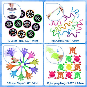nicknack 200pcs Classroom Prizes for Kids Birthday Party Favors Pinata Filler Toy Assortment Prizes for Goodie Bag Fillers