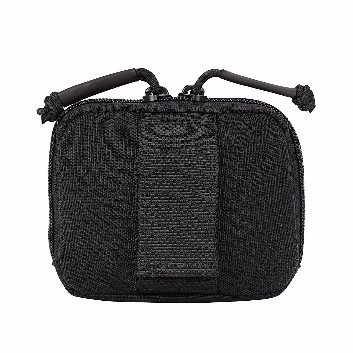 Dotacty Duty Belt Gloves Pouch Latex Disposable Glove Holder Carrier Double Pockets Police Law Enforcement Officer Security Firefighter EMS EMT Paramedic First Responders Nylon Bag Zipper Closure