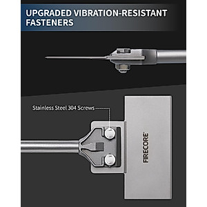 SDS Max Floor Scraper Heavy Duty, Firecore 6 Inch by 12 Inch Thinset Removal Chisel Bits for SDS Max Rotary Hammer Drill Tool, Adhesive Remover Bit for Vinyl Flooring VCT Tile Linoleum Concrete Mortar