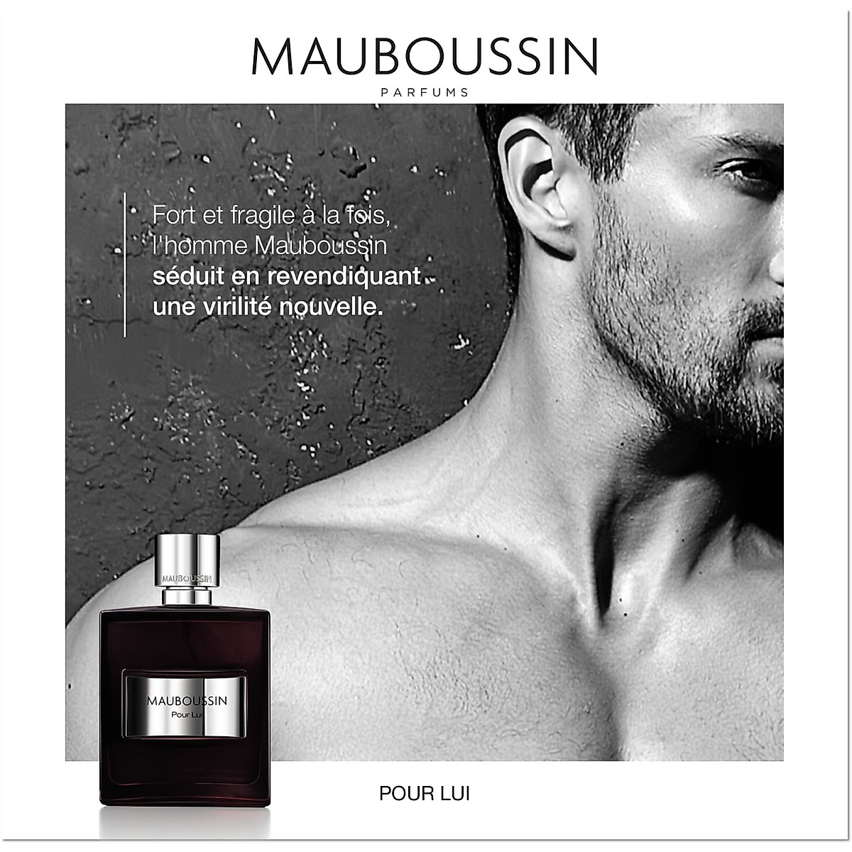 Mauboussin - Pour Lui 100ml (3.3 Fl Oz) - Eau de Parfum for Men - Fern & Modern Scents