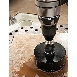BOSCH HDG418 4-1/8 In. Diamond Hole Saw , Black