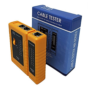 iMBAPrice - RJ45 Network Cable Tester for Lan Phone RJ45/RJ11/RJ12/CAT5/CAT6/CAT7 UTP Wire Test Tool