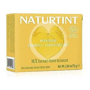 Naturtint Shampoo & Conditioner Bar (Honey) - Naturally Derived Ingredients, Cruelty Free, All Hair Types, Travel Approved