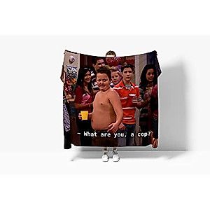 Gibby "What Are You, A Cop?" Flag, Funny Flag for College Dorm, Available In Sizes From 40" To 90", Skin-friendly Soft High-definition Meme Flag(Size:40"×30")