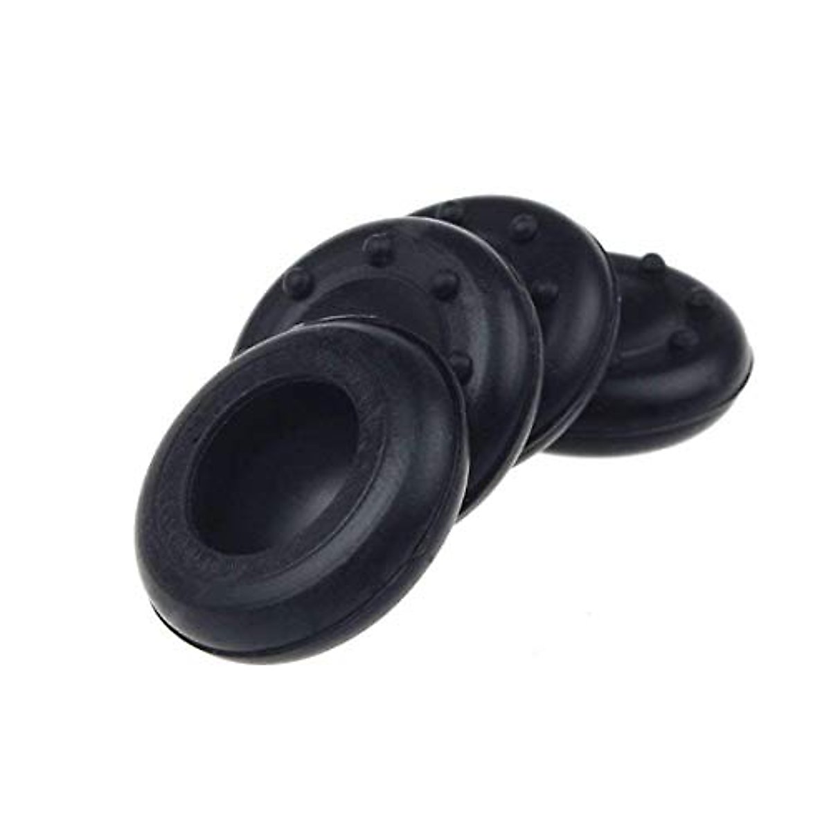 10PCS Analog Joystick Thumb Sticks Grips Cap for PS3 PS4 PS2 Xbox 360 Xbox One Wii Game Controller (Black)