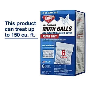 Made in The USA Old Fashioned Moth Balls - 3 Pound