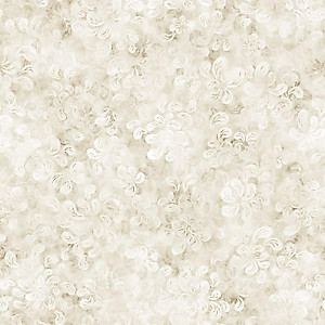 Generic QT Fabrics Resplendent by Morris Creative Group 30563 E Beige Leaf Blender FABRIC, Mixed