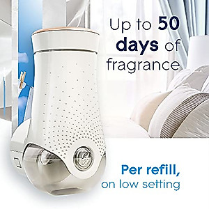 Glade PlugIns Refills Air Freshener, Scented and Essential Oils for Home and Bathroom, Clean Linen, 3.35 Fl Oz, 5 Count