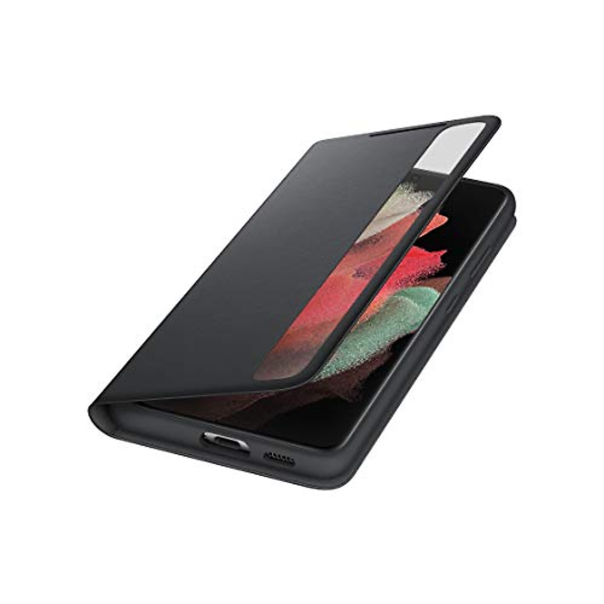 Samsung Galaxy S21 Ultra S-View Flip Case with S-Pen Bundle - Black (US Version)