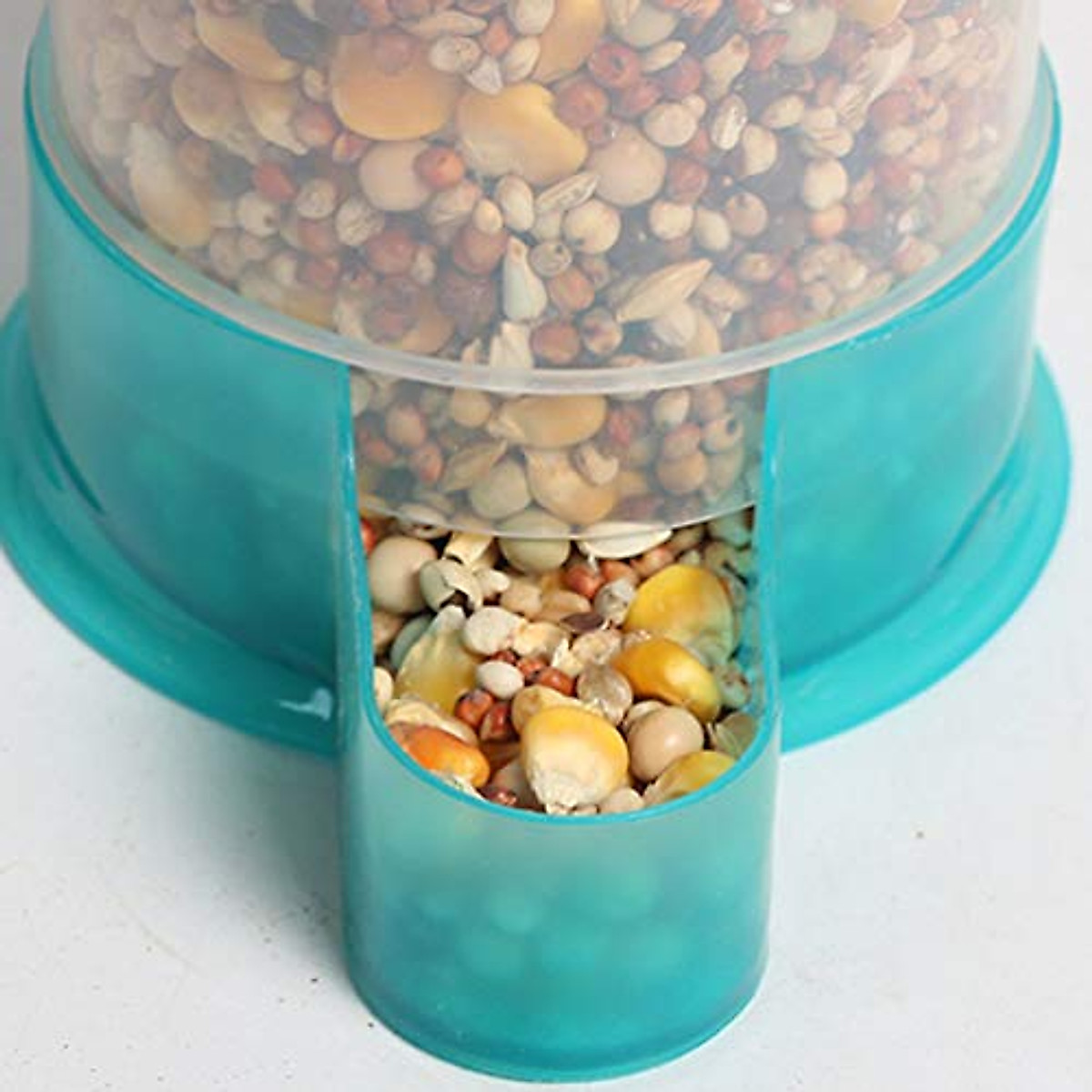 Baluue Plastic Bird Drinker - 2pcs Pigeon Feeder Automatic Birds Feeder Food Dispenser Feeders for Cage, Parrot Feeder for Parakeet Canary Cockatiel Finch