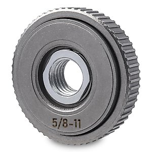 Yakamoz 5/8"-11 Grinder Nut, Quick Release Angle Grinder Flange Nut 5/8-11 Grinder Locking Nut for Angle Grinder Replacement Parts