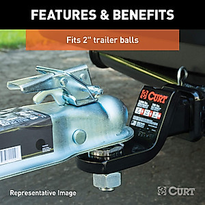 CURT 25194 Posi-Lock Coupler Replacement Latch for 2-Inch Trailer Hitch Ball