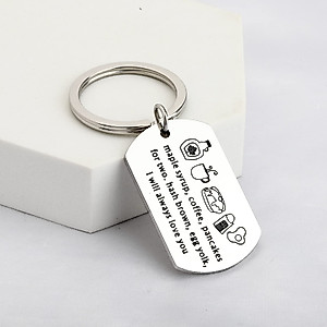 FAADBUK Singer Fan Gift HS Merch Singer Keep Driving Breakfast Inspired Gift Maple Syrup Coffee Pancakes for Two (Breakfast)