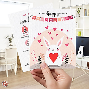 Linen Textured Greeting Cards Set – 5" x 7" Blank White Cardstock & Envelopes – Customized Personalized Cards for Business, Holidays, Birthdays, Wedding Invitations, All Occasion – 25 per Pack