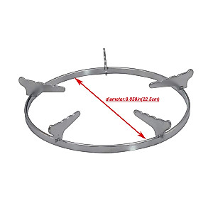 EARTH STAR double hole gas rack gas stove kitchen accessories cooktop pan support steel pan support