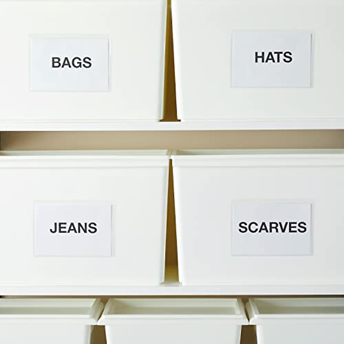 100 Pack Top Load 4x6 Photo Sleeves with Adhesive, Index Card Holder for Office Supplies, Clear Label Pockets for Small Business