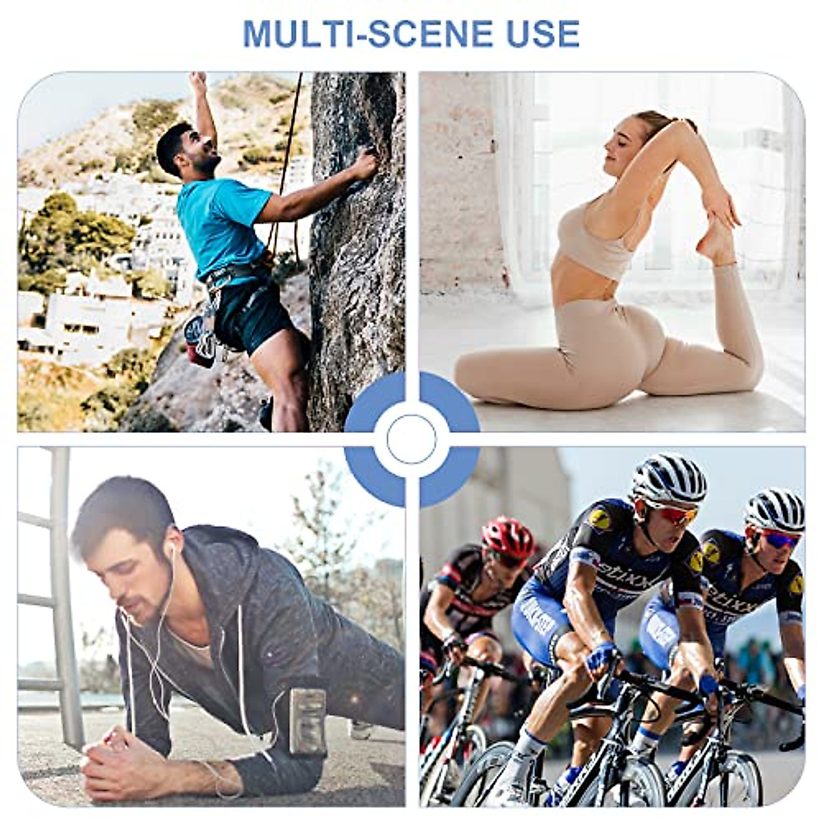 Insulated Water Bottle with Straw 25 oz Stainless Steel Water Bottles BPA-Free Leak Proof Double Wall Vacuum Metal Water Bottle with 2 Lids for Biking Hiking Camping-WHITE