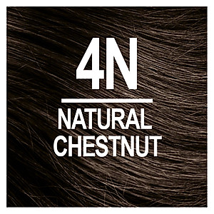 Naturtint 4N Natural Chestnut Permanent Hair Color (Pack of 6), Ammonia Free, Vegan, Cruelty Free, up to 100% Gray Coverage, Long Lasting Results (Packaging may vary)