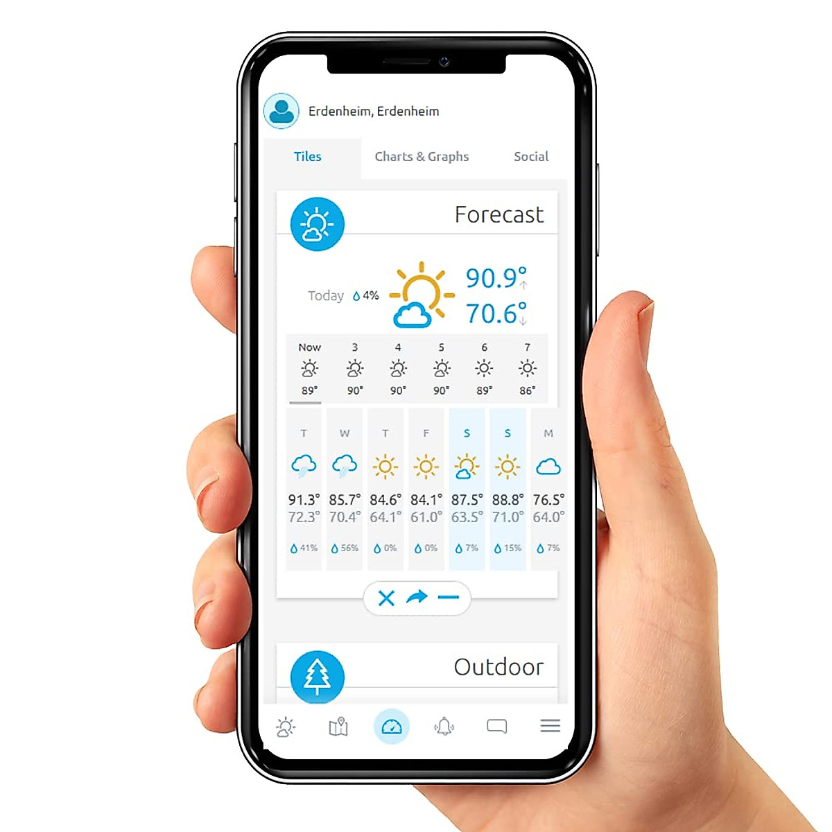 Ambient Weather WEATHERBRIDGE Universal WiFi IP Ethernet Server for Weather Stations