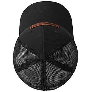 Best Dad Ever Hat - Dad Hat Fathers Day Birthday Gifts for Dad Papa from Daughter Son Black Trucker Hat