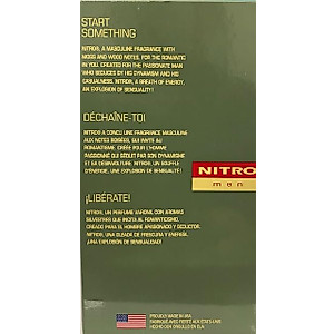 Belcam Bath Therapy Mens Fragrance, Nitro, 3.4 Fluid Ounce