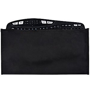 Keyboard Bag Case Sleeve Pouch for Universal Keyboard, Logitech/Razer/Das/Havit/Apple Magic Keyboard Protector, Wireless/Wire Computer/Gaming PC Keyboard Dust Cover-Black