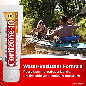 Cortizone 10 Maximum Strength Water Resistant Anti-Itch Ointment, 1% Hydrocortisone, 1 oz.