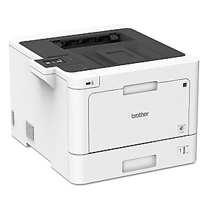Brother Business Color Laser Printer, HL-L8360CDW, Wireless Networking, Automatic Duplex Printing, Mobile Printing, Cloud printing, Amazon Dash Replenishment Ready,White