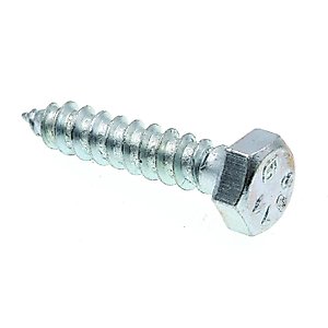 Prime-Line 9055515 Hex Lag Screws, 5/16 In. X 1-1/2 In., A307 Grade A Zinc Plated Steel (50 Pack)