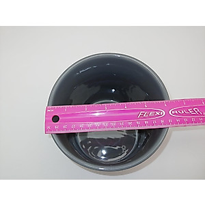 JL Missouri Parts & Misc. Utensil Crock Ceramic Heavy Grey Holder 7" Tall 6.5" Wide Stoneware Gray