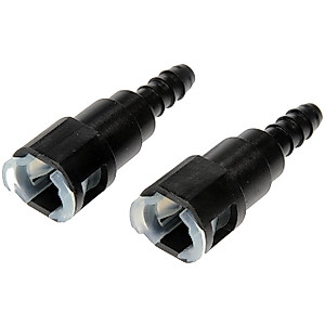 Dorman 800-085 Fuel Line Quick Connector That Adapts 3/8 In. Steel To 5/16 In. Nylon Tubing, 2 Pack