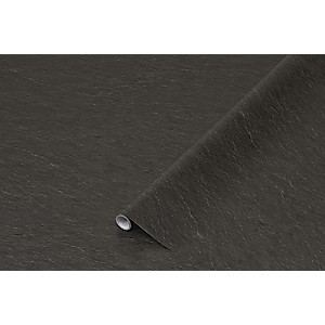 d-c-fix Decorative Self-Adhesive Film, Black Slate, 17" x 78" Roll