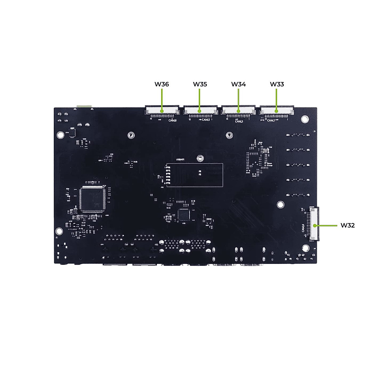 Seeed Studio A203 Carrier Board for Jetson Nano/Xavier NX/TX2 NX with Compact Size and Rich Ports (WiFi, Bluetooth, SSD Supported etc.)