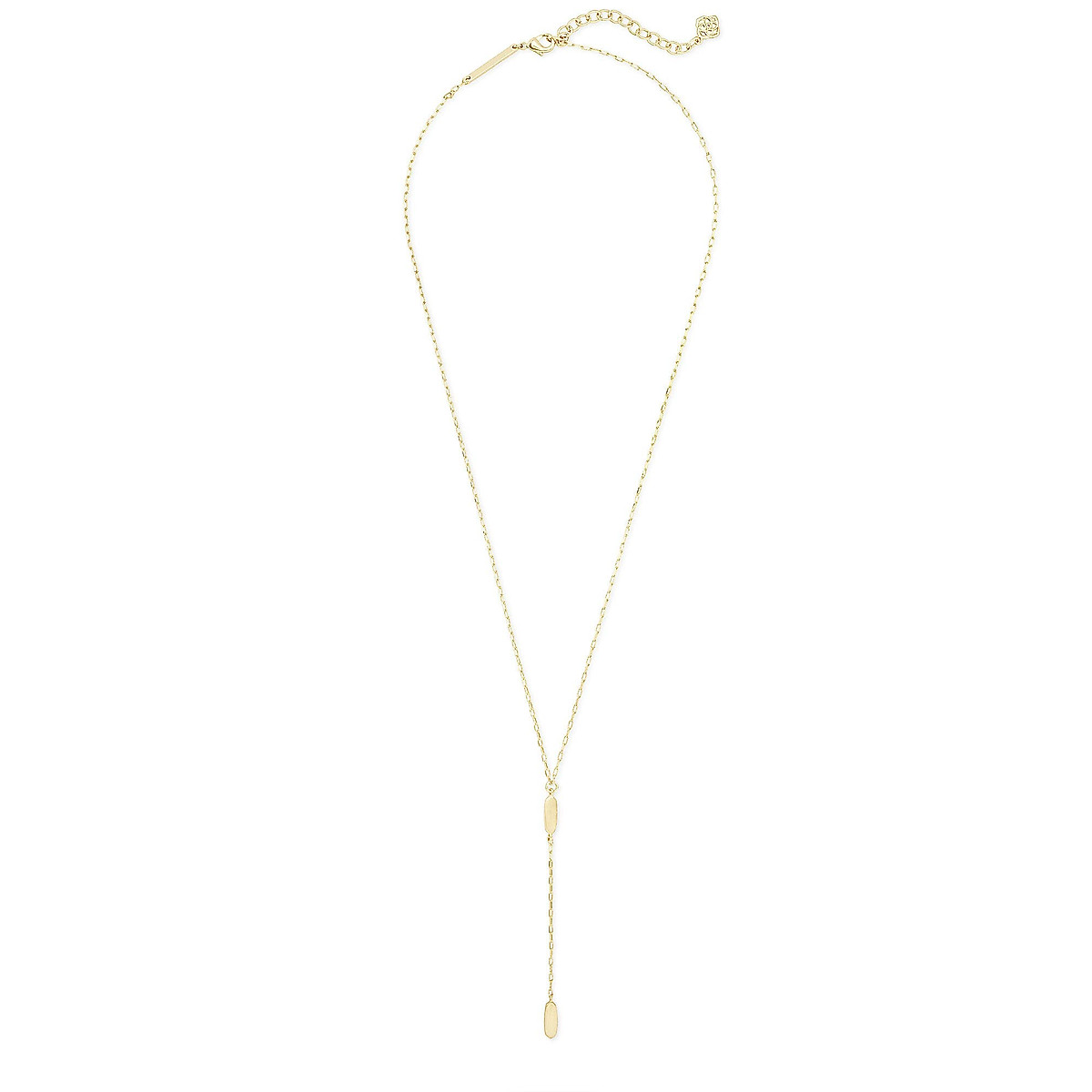 Kendra Scott Fern Y Necklace for Women, Fashion Jewelry, 14k Gold-Plated