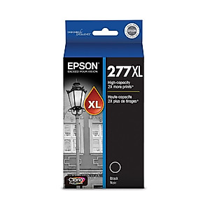 EPSON T277 Claria Photo HD -Ink High Capacity Photo Black -Cartridge (T277XL120-S) for Select Epson Expression Printers