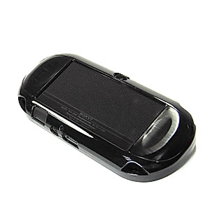 Cosmos Black Aluminum Metallic Protection Hard Case Cover for Playstation PS VITA 1000 Series, Fits for Oval Start & Select Button Only (NOT for PSV 2000 Slim Version)