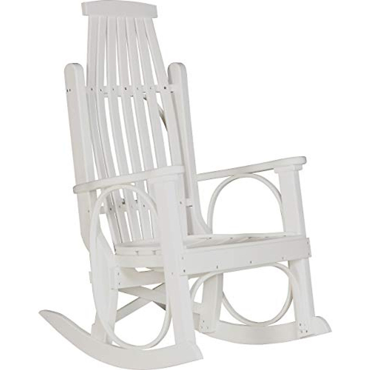 LuxCraft Grandpa's Rocker - Set of 2 - Ships Fully Assembled (White)
