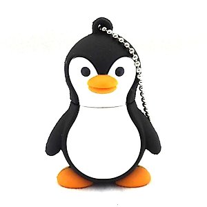 Aneew 16GB 2.0 Pendrive Cartoon Animal Penguin Model USB Flash Pen Drive Memory Thumb Stick Storage Data Lover Gift